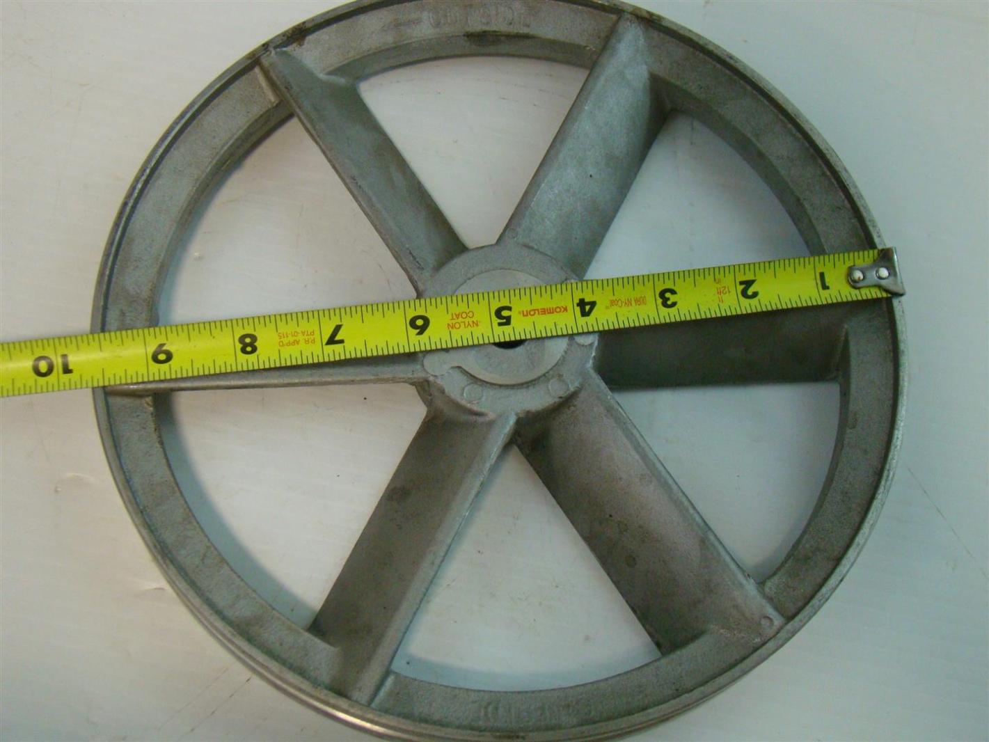 V Belt Pulley 1 2 Bore 9 1 2 Diameter EBay