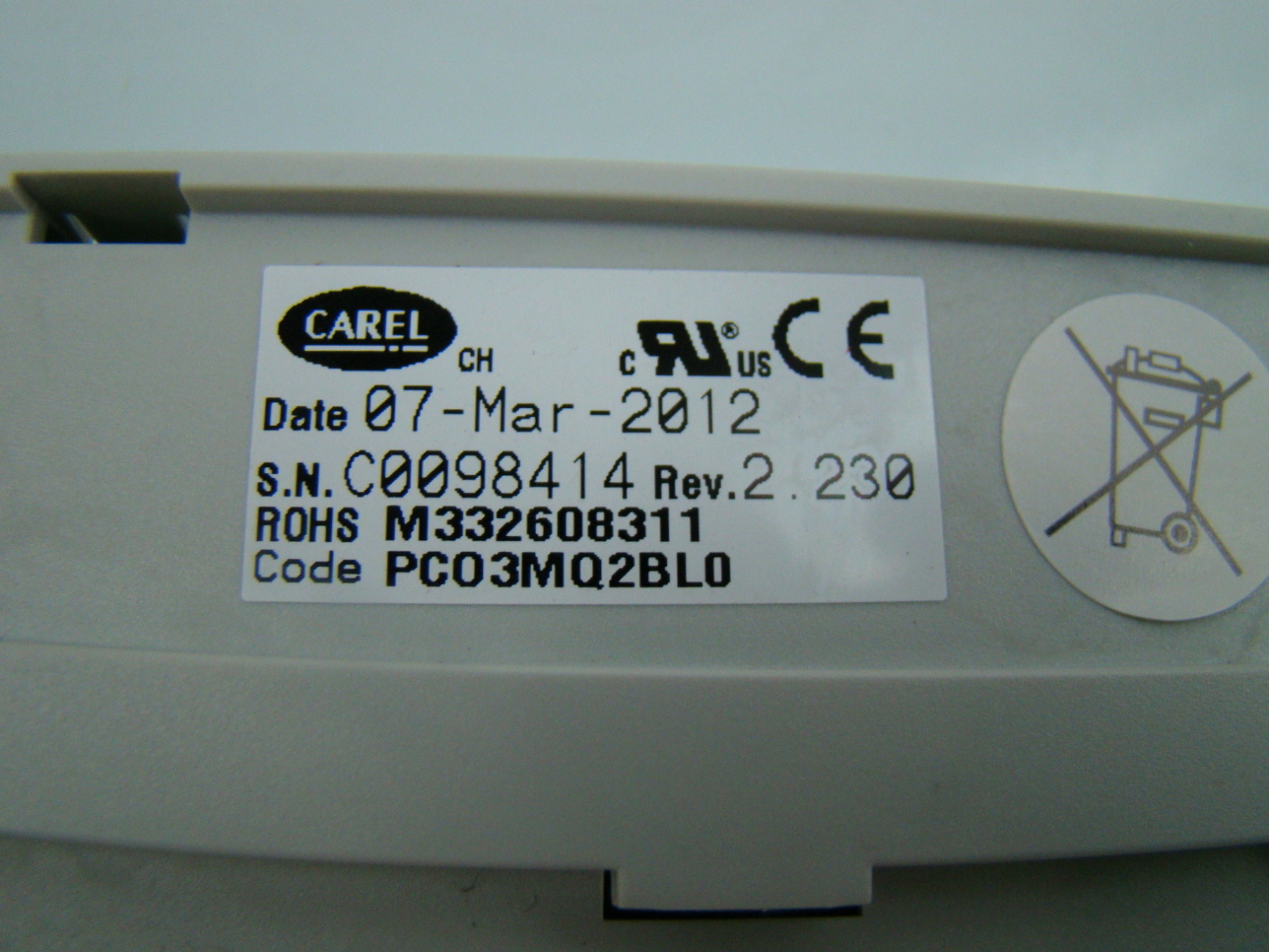 Carel Mcquay 24v Microtech Ii Chiller Controller Pco3mq2bl0 Ebay