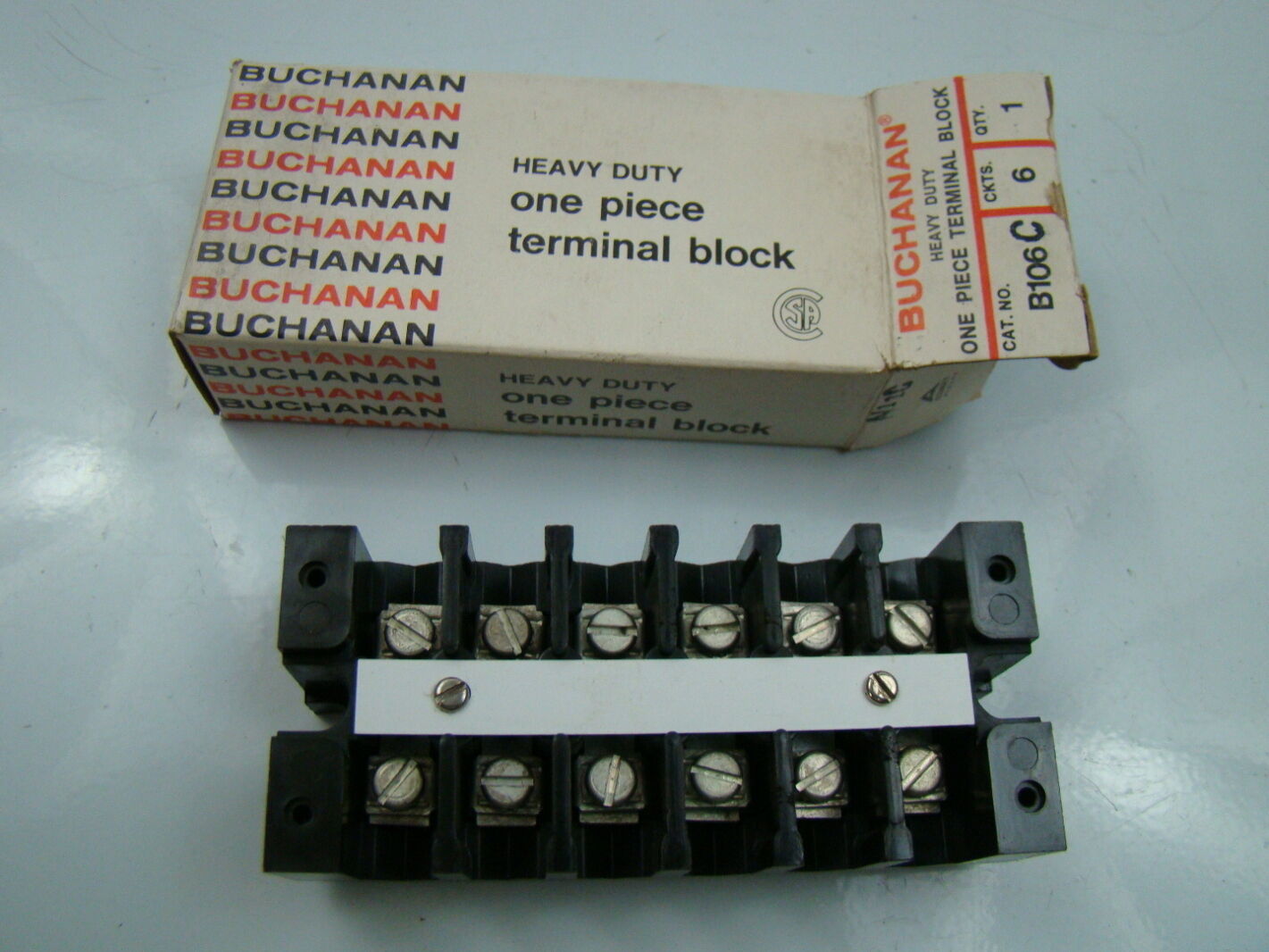 Buchanan Terminal Block B106 | eBay