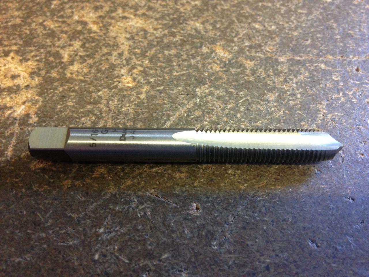 5/16"-24 GH3 2 FLUTE HIGH SPEED STEEL SPIRAL POINT PLUG TAP | North Bay Cutting Tools