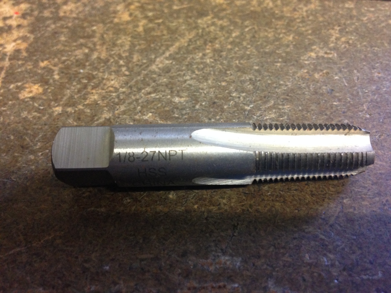 1 8 27 NPT HIGH SPEED STEEL PIPE TAP North Bay Cutting Tools 1-8-27-npt-high-speed-steel-pipe-tap-north-bay-cutting-tools