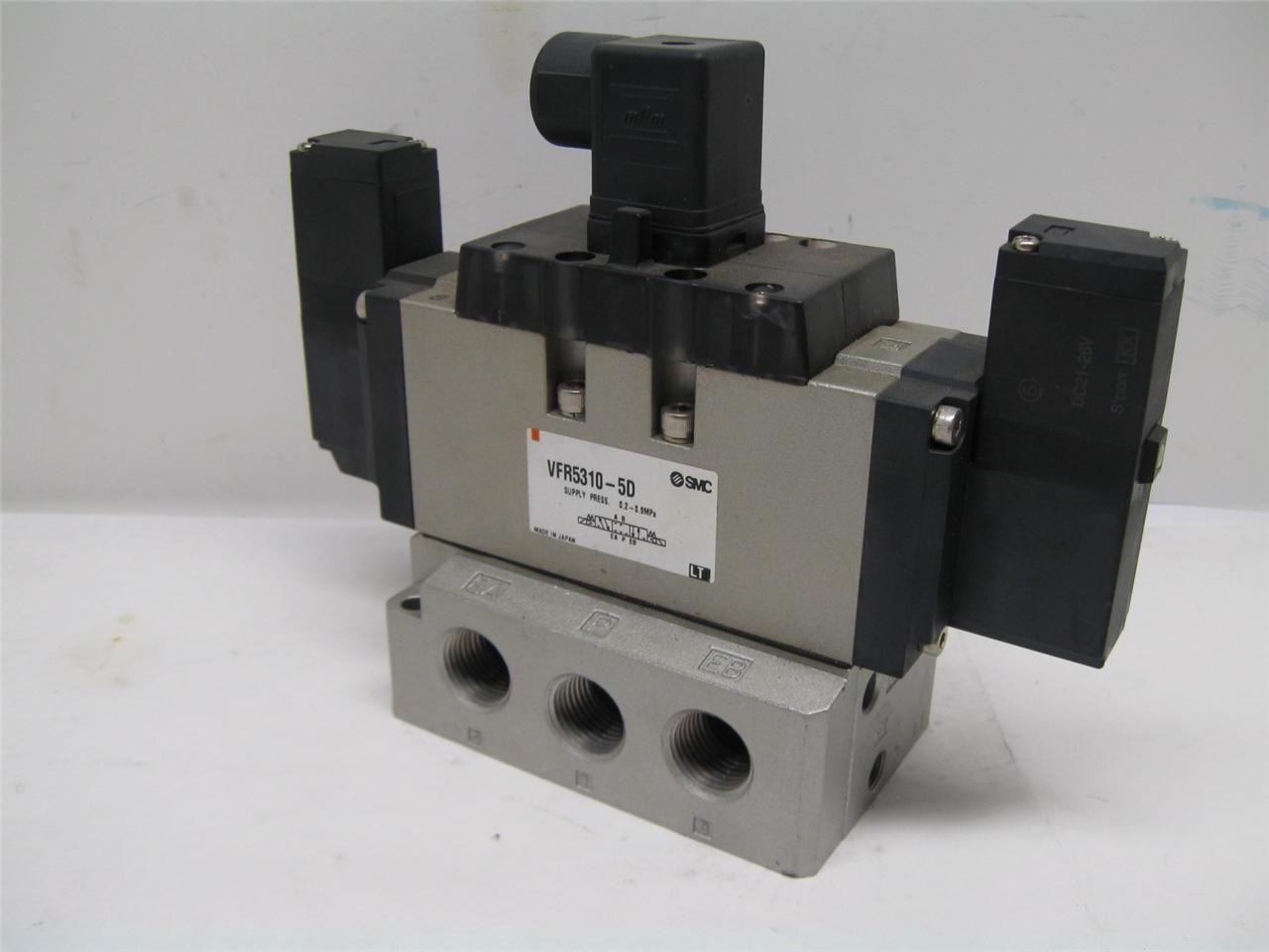 SMC VFR5310-5D 5 Port Pilot Operated Solenoid Valve New | eBay