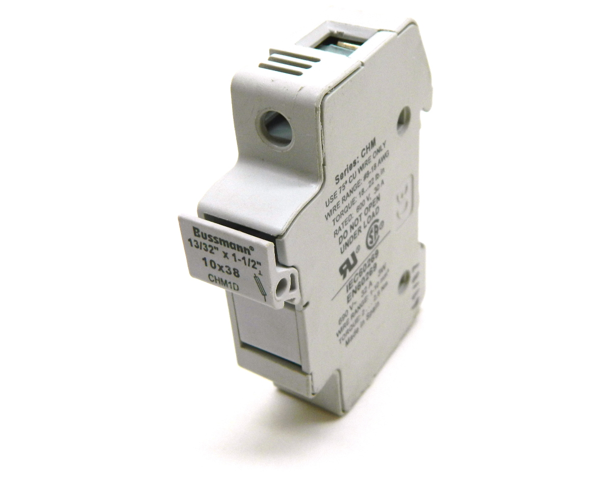 Bussmann Fuse Holder 30 Amp 600AC 2 Pole CHM1D Class CC EBay Bussmann Fuse Holder 30 Amp 600AC 2 Pole CHM1D Class CC EBay