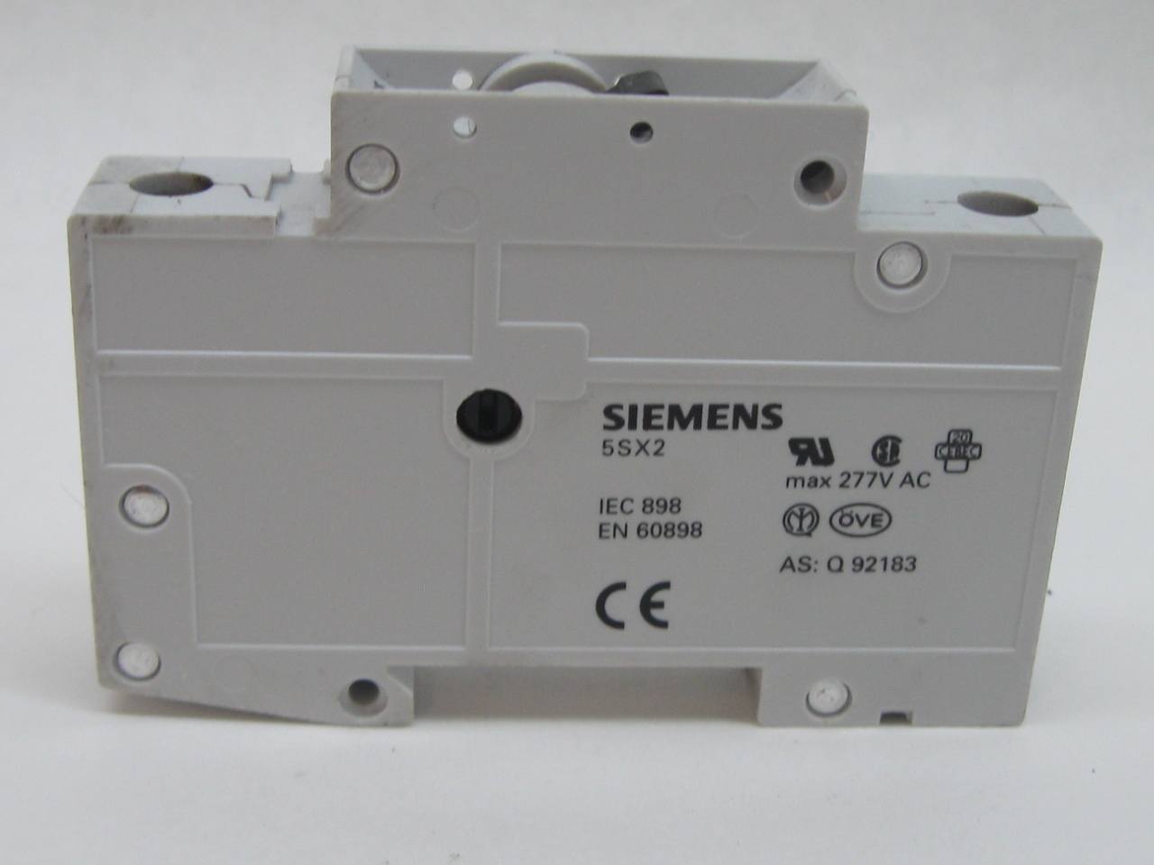 Siemens 5SX21 C2 230/400V 2 Amp 1 Pole Circuit Breaker