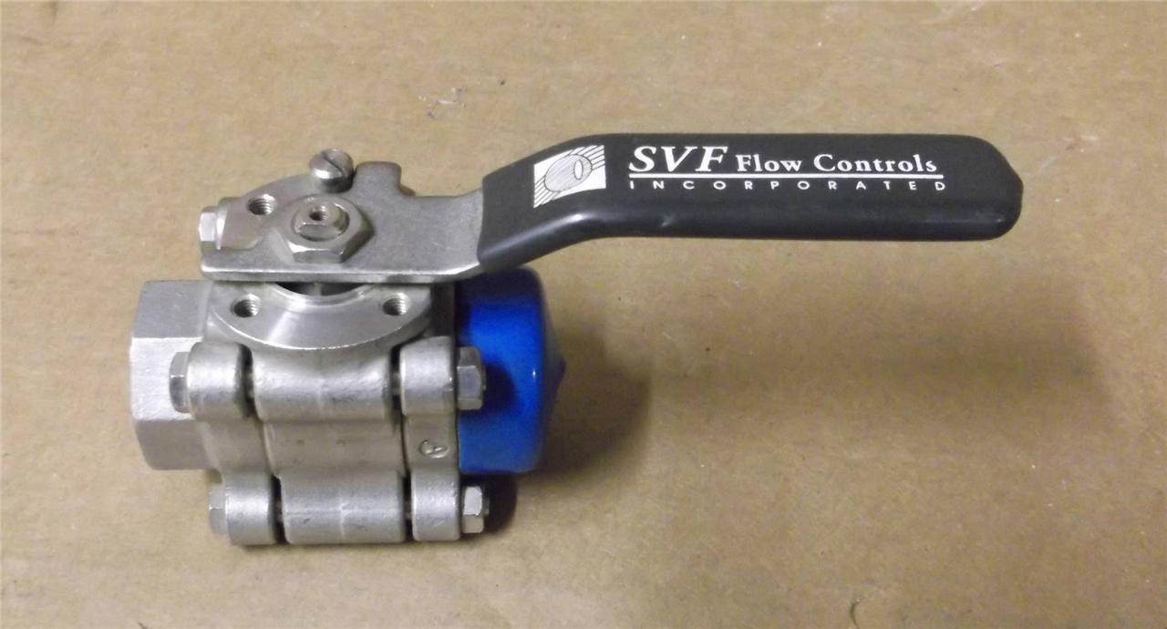 3/4" SVF Compression Ball Valves SS316 , Teflon Seals, 1500 PSI | Daves Industrial Surplus LLC