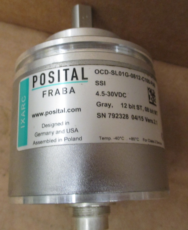 POSITAL FRABA IXARC ENCODER OCD-SL01G-0812-C100-PAB 4.5 - 30 VDC | eBay