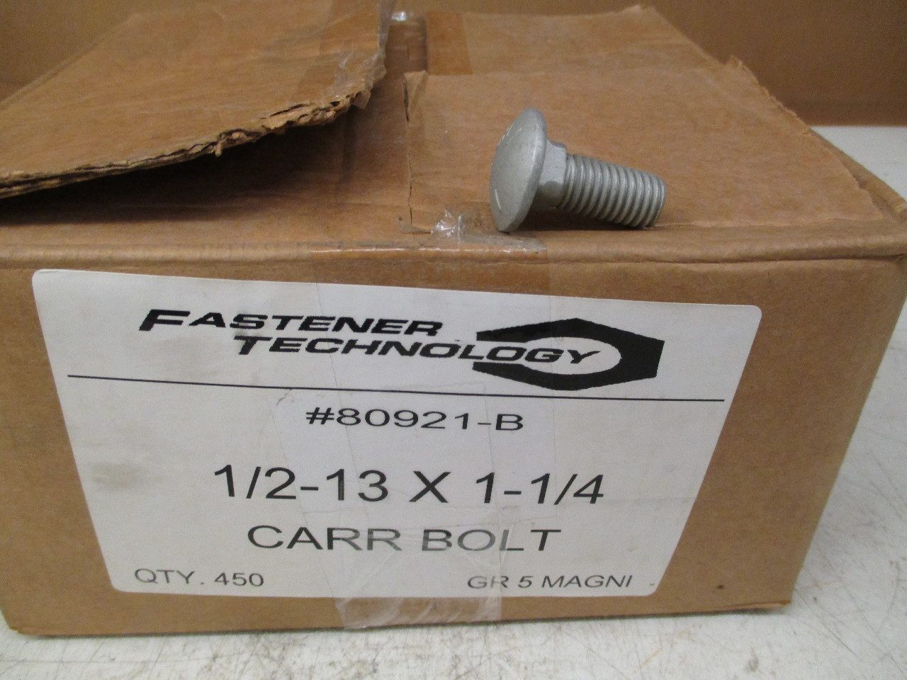 Fastener Technology 1 2 13 X 1 1 4 Grade 5 Corrosion Resistance