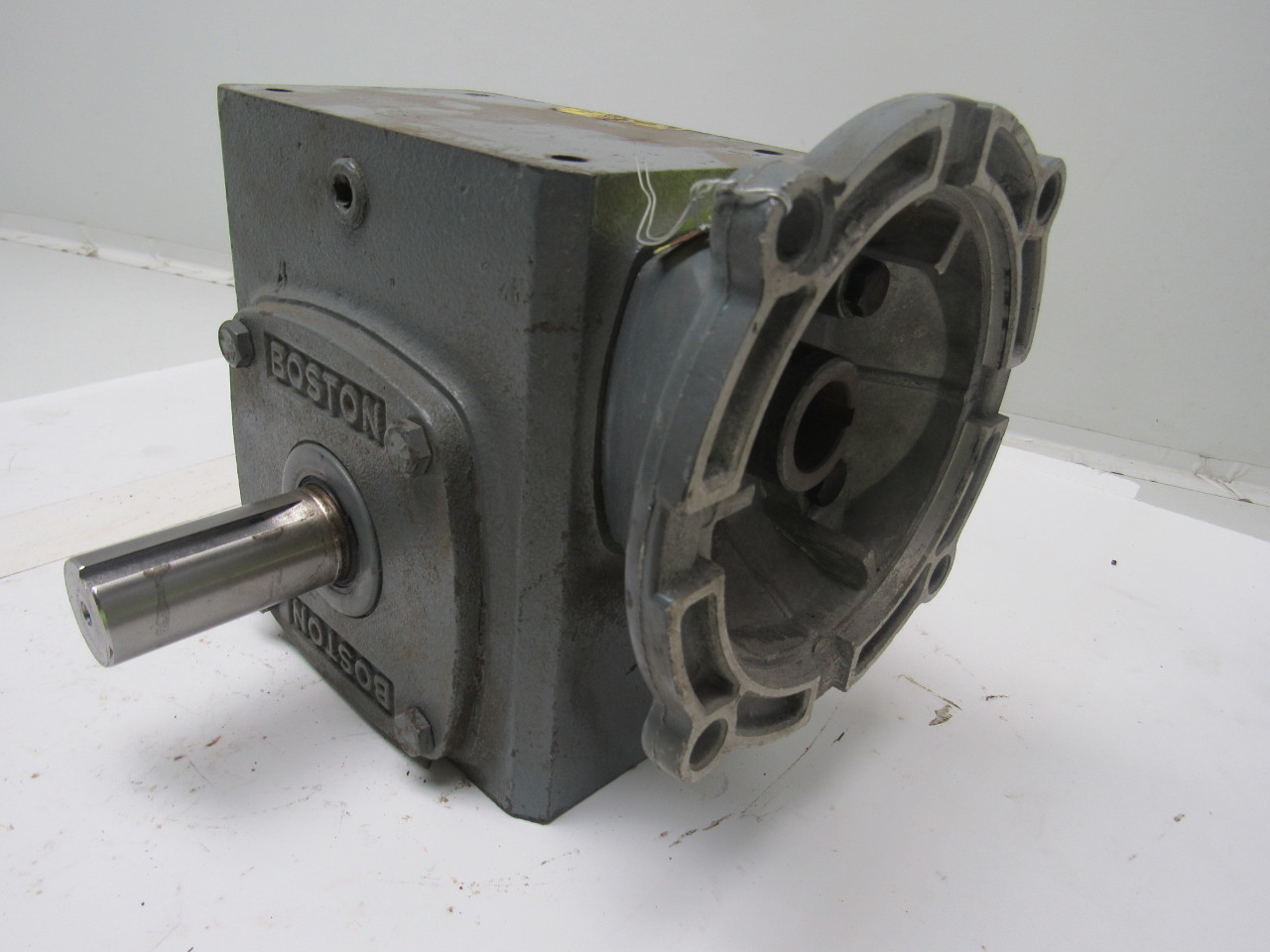 Boston Gear Worm Gear Box Speed Reducer 30 1 Ratio 56C EBay
