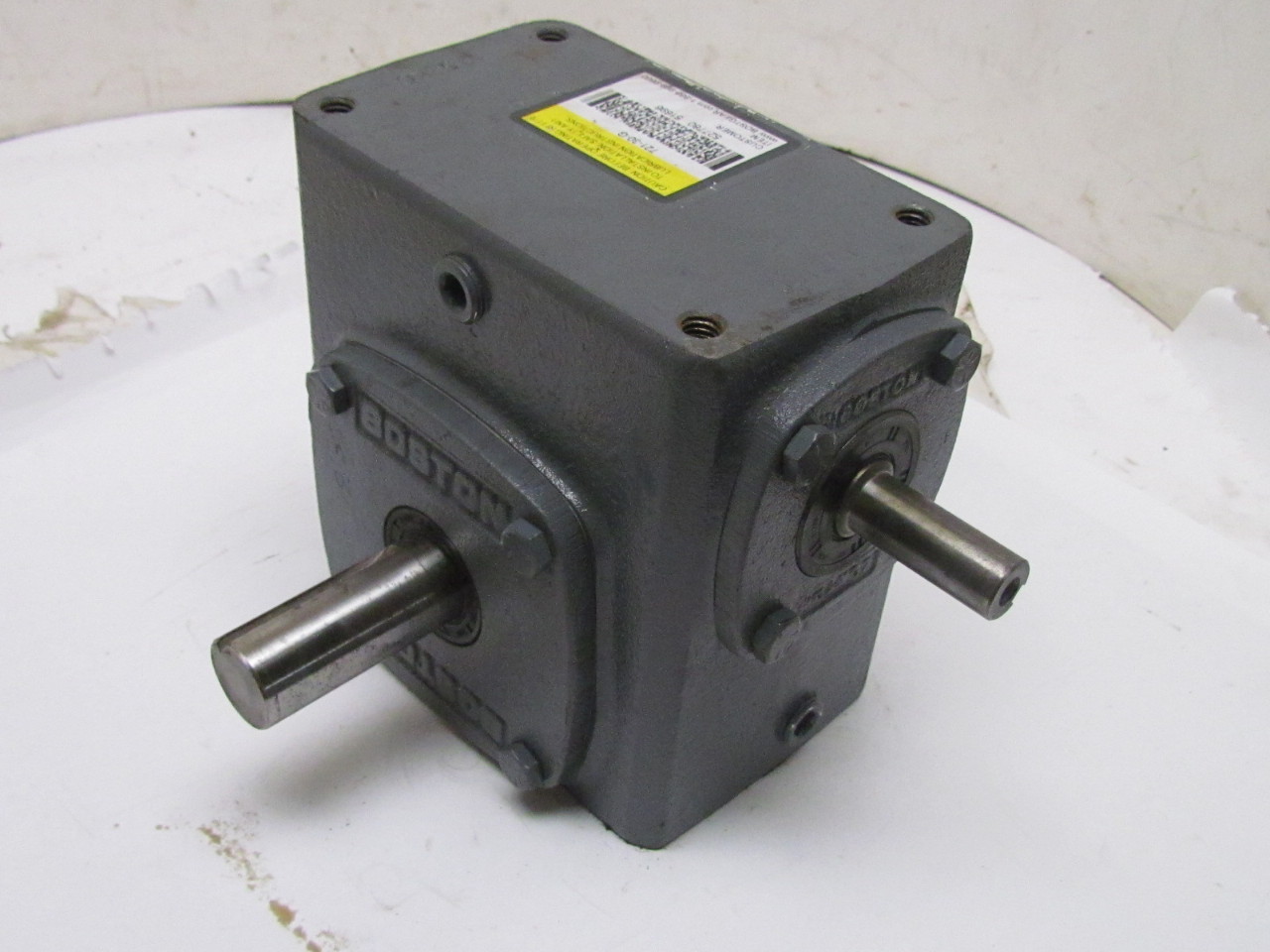 Boston Right Angle Worm Gear Speed Reducer Gearbox 30 1 Ratio 0 99Hp