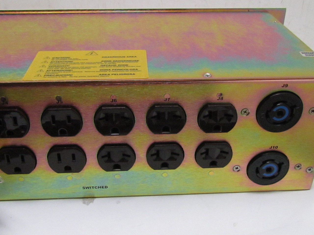 Marway MPD 41621-156 Rack Mount Power Distribution Unit 3-Phase 120/208 VAC 30 A | eBay