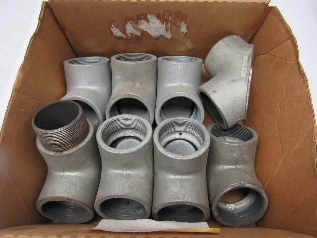 OZ/GEDNEY FF200 2" Iron Pulling Elbow 90 Degree Lot/ 8 | Bullseye Industrial Sales