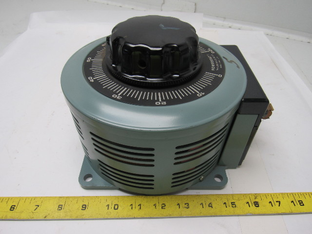 SUPERIOR ELEC F236B POWERSTAT Variable Output Transformer 240V In/0-280V Out 10A | Bullseye ...