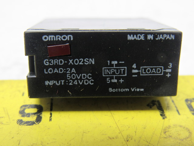 Omron G3RD-X02SN Solid State Relay | Bullseye Industrial Sales