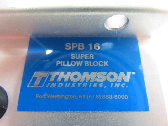 Thomson Industries SPB16 Super Ball Bushing Bearing Pillow Block 1" | Bullseye Industrial Sales