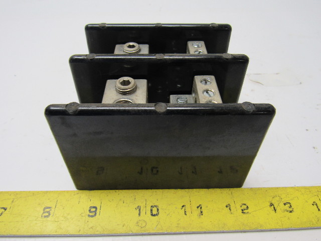 Buss 16325-2 Distribution Terminal Block 350A -600V 2/0-8 AWG | Bullseye Industrial Sales