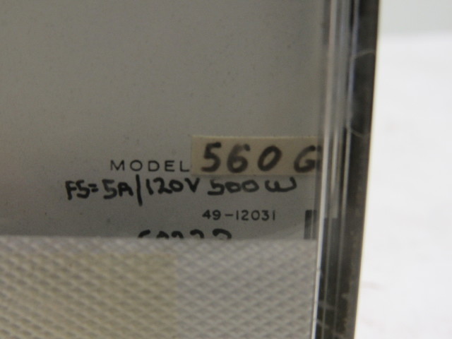 Inductotherm 560G Kilowatts Panel Meter 0-2000 5-5/8" X 4-1/2" | Bullseye Industrial Sales