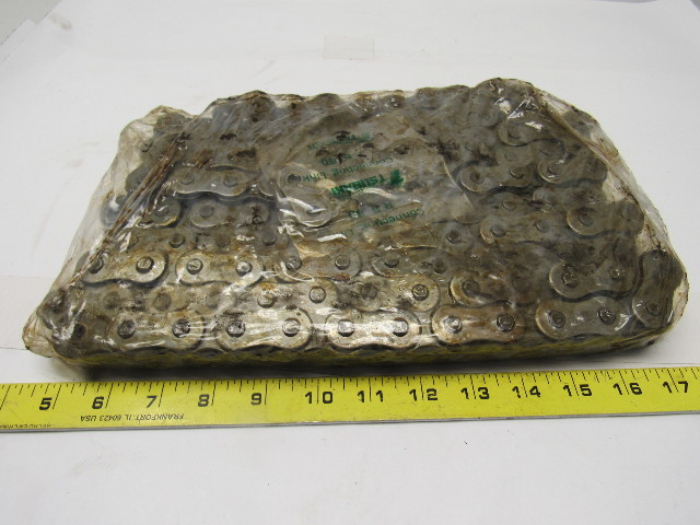 Tsubaki RS80 #80 Single Strand Roller Chain 120 Links 10 FT Riveted | Bullseye Industrial Sales