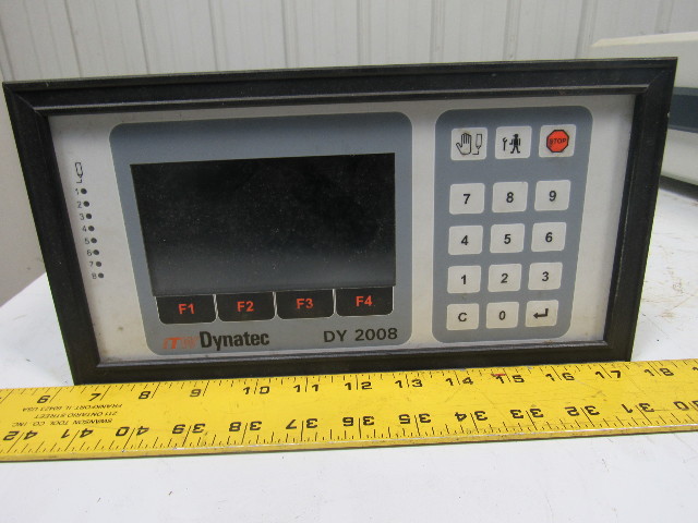 ITW Dynatec DY 2008 Hot Melt Adhesive Pattern Controller W/Cables & Manual | Bullseye Industrial ...