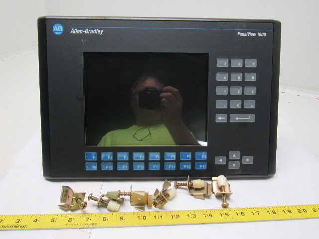Allen Bradley 2711-K10C1X Ser B Panelview 1000 Operator Interface Rev E FRN 4.46 | Bullseye ...