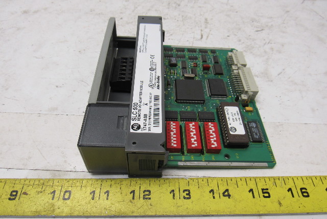 A-B Allen Bradley 1747-ASB Series A SLC 500 Remote I/O Adapter Module | Bullseye Industrial Sales