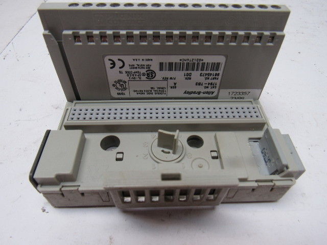 A-B Allen Bradley 96235871 Ser B 1794-IE8 FLEX I/O Analog Input Module W/Base | Bullseye ...