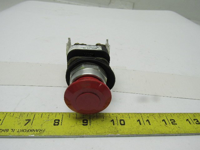 Allen Bradley 800T-FX A5 Ser. T Push Pull N/C E-Stop 2 Position Switch Mushroom | Bullseye ...