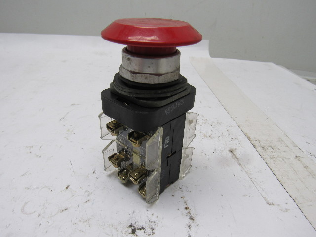 Allen Bradley 800T-FXJ6A5 Ser.T Push/Pull E-Stop 2 Position Mushroom Head 30mm | Bullseye ...