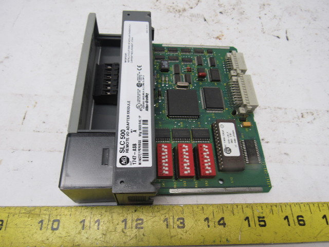 A-B Allen Bradley 1747-ASB Series A SLC 500 Remote I/O Adapter Module | Bullseye Industrial Sales