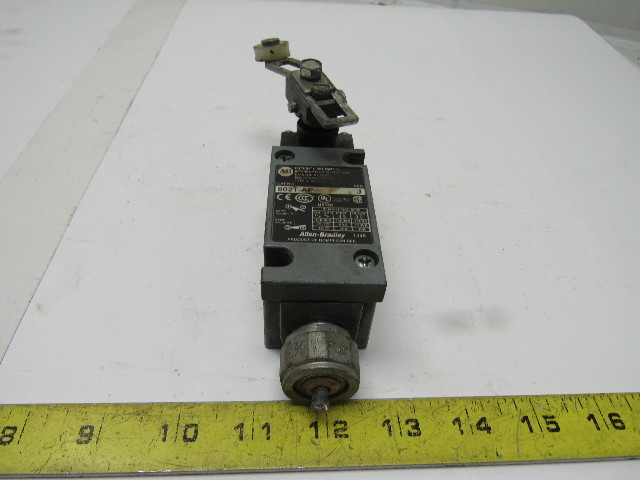Allen Bradley 802T_AP Ser. J Oil Tight Plug-In Limit Switch Adjustable Lever Arm | Bullseye ...