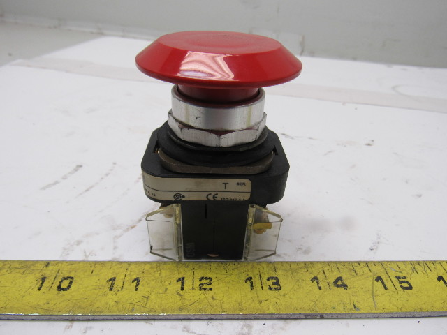 Allen Bradley 800T-FXJ6A5 Ser. T Push/Pull E-Stop 2 Position Mushroom Head 30mm | Bullseye ...