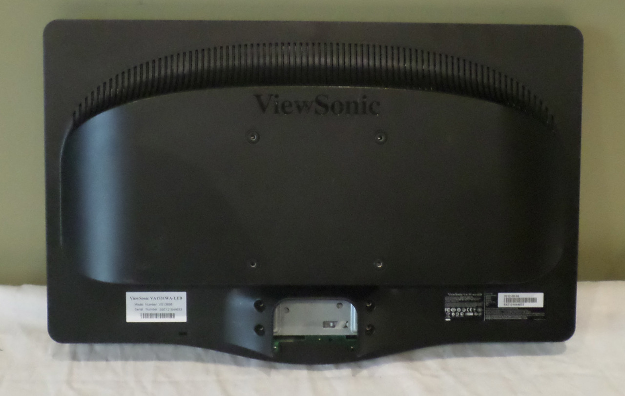 VIEWSONIC VA1931WA-LED 19" MONITOR VS13698 766907438031 | eBay