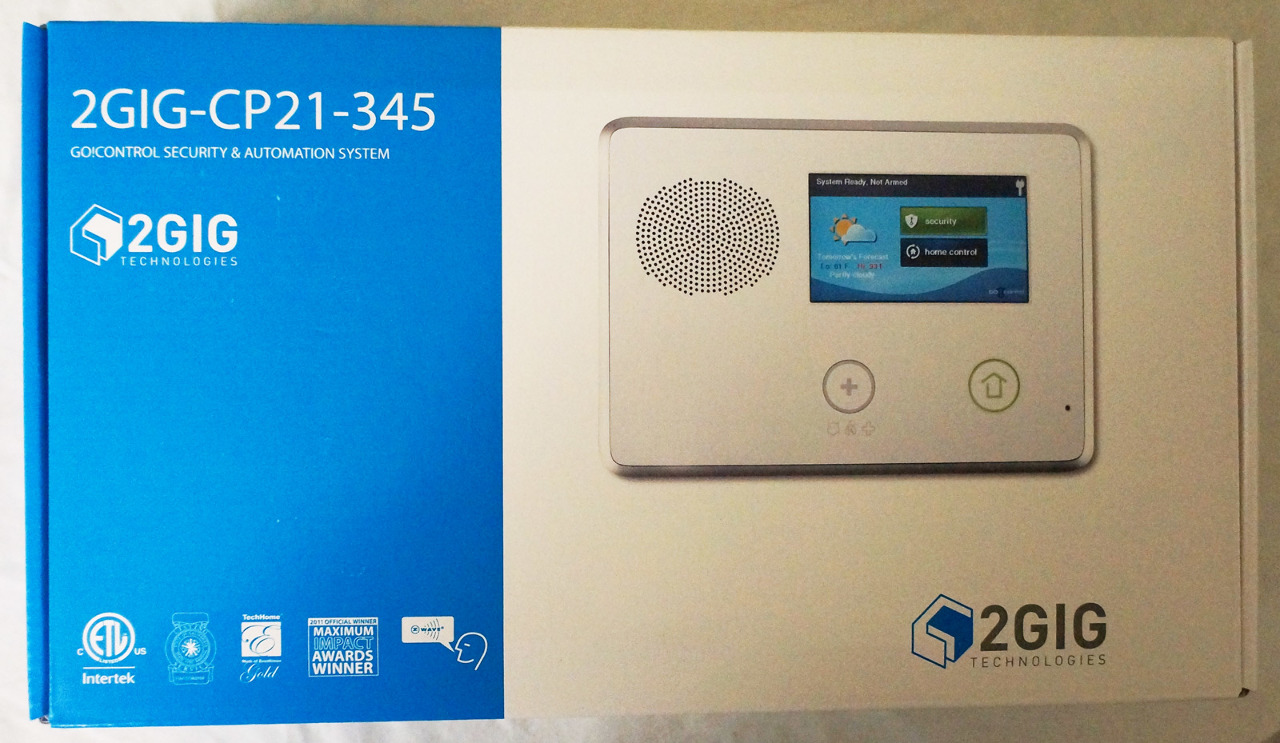 2GIG GO! CONTROL ALARM KIT SECURITY & AUTOMATION SYSTEM 2GIG-GCKIT311 BRAND NEW!