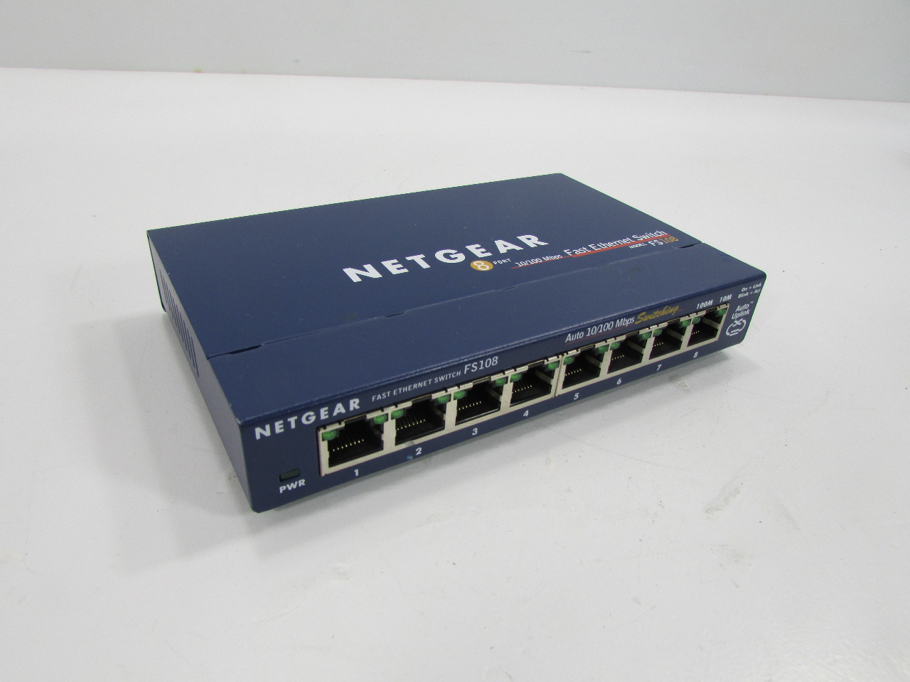 NETGEAR PROSAFE 8 PORT 10 100 INTERNET ETHERNET SWITCH FS108 EBay