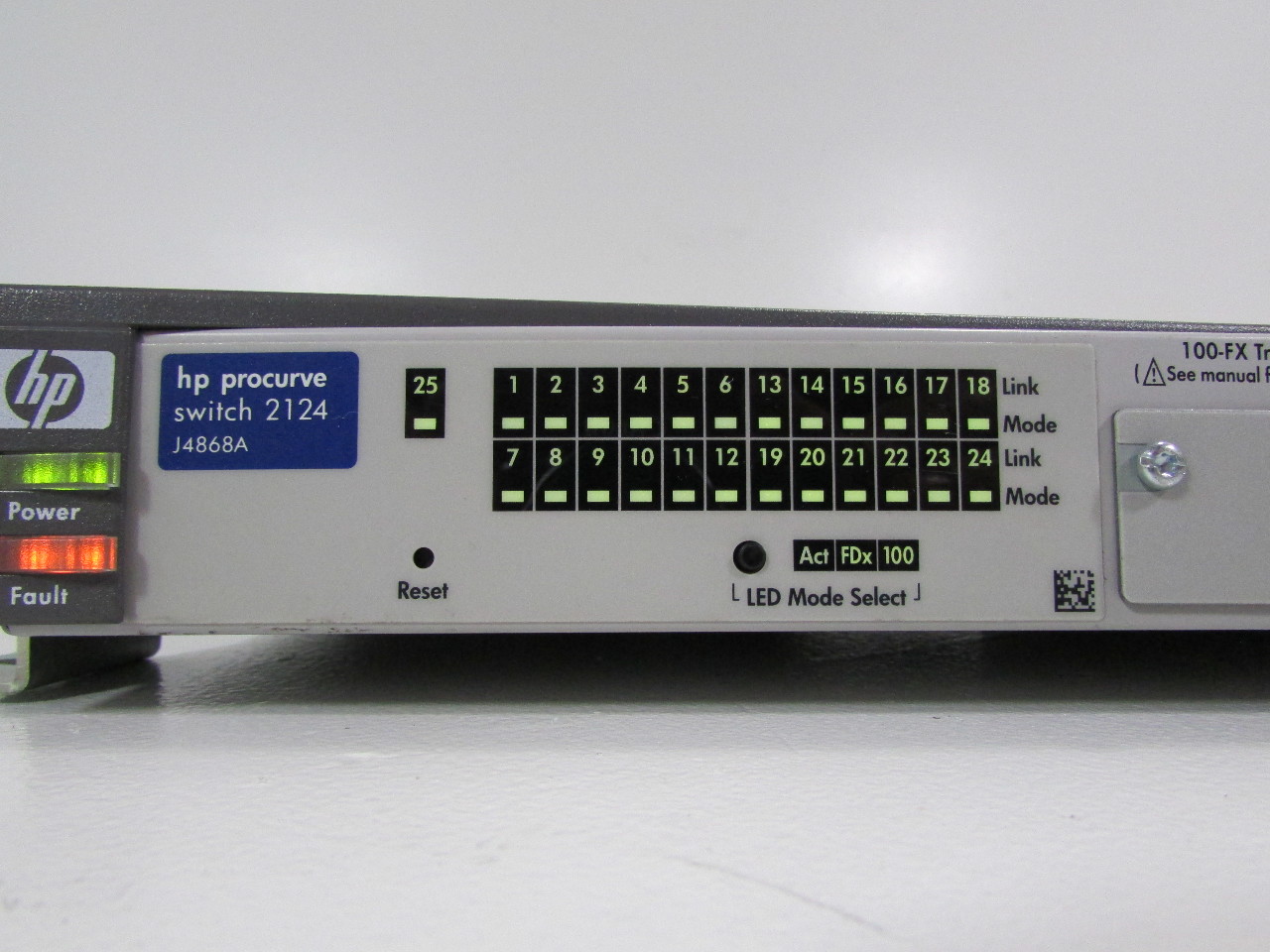 HP PROCURVE SWITCH 2124 J4868A | Premier Equipment Solutions, Inc.