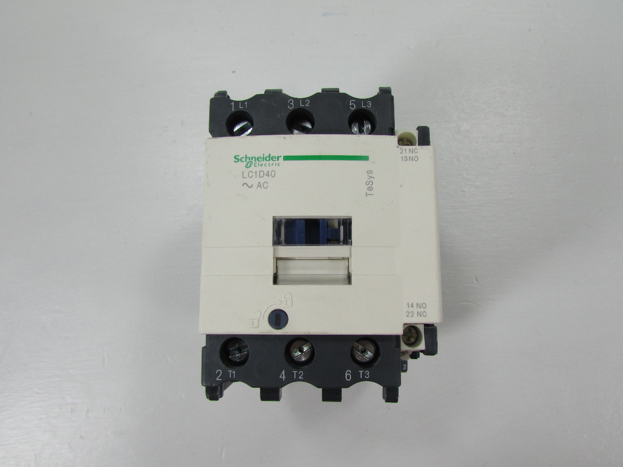 SCHNEIDER ELECTRIC LC1D40 ~ AC CONTACTOR 120V COIL 50/60HZ | Premier ...