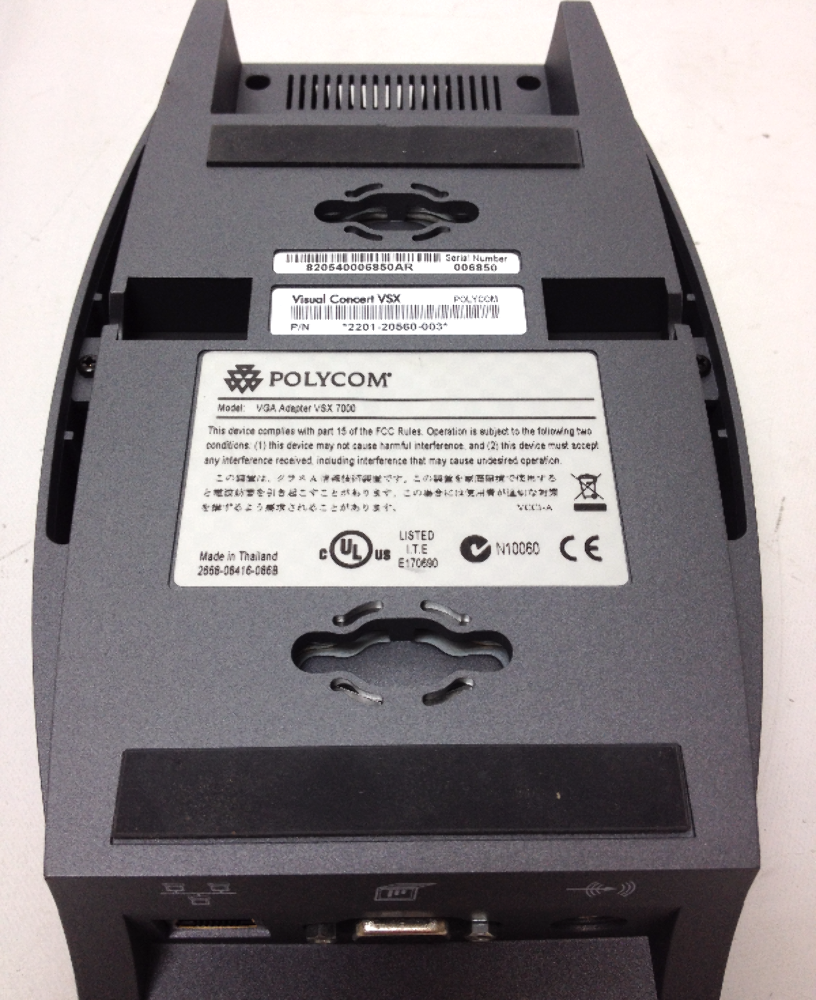Polycom Video Conferencing Camera System VSX 7000 Subwoofer / Mic ... Polycom Video Conferencing Camera System VSX 7000 Subwoofer / Mic ...