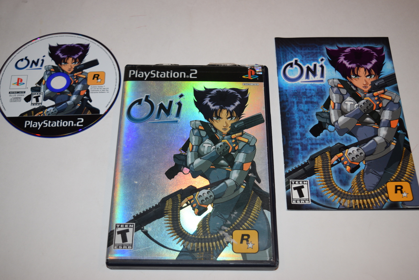 Oni Sony Playstation 2 PS2 Video Game Complete 5026555300209 | eBay