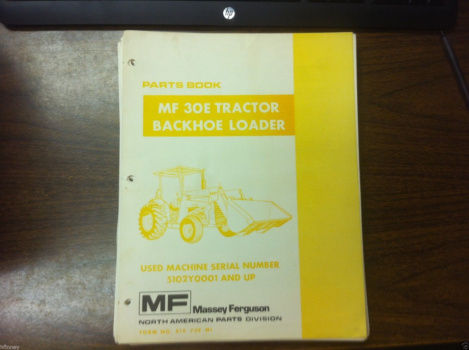 Massey Ferguson MF30E 30E Tractor Loader Backhoe Parts Book Manual 819739M1 NEW | Finney ...