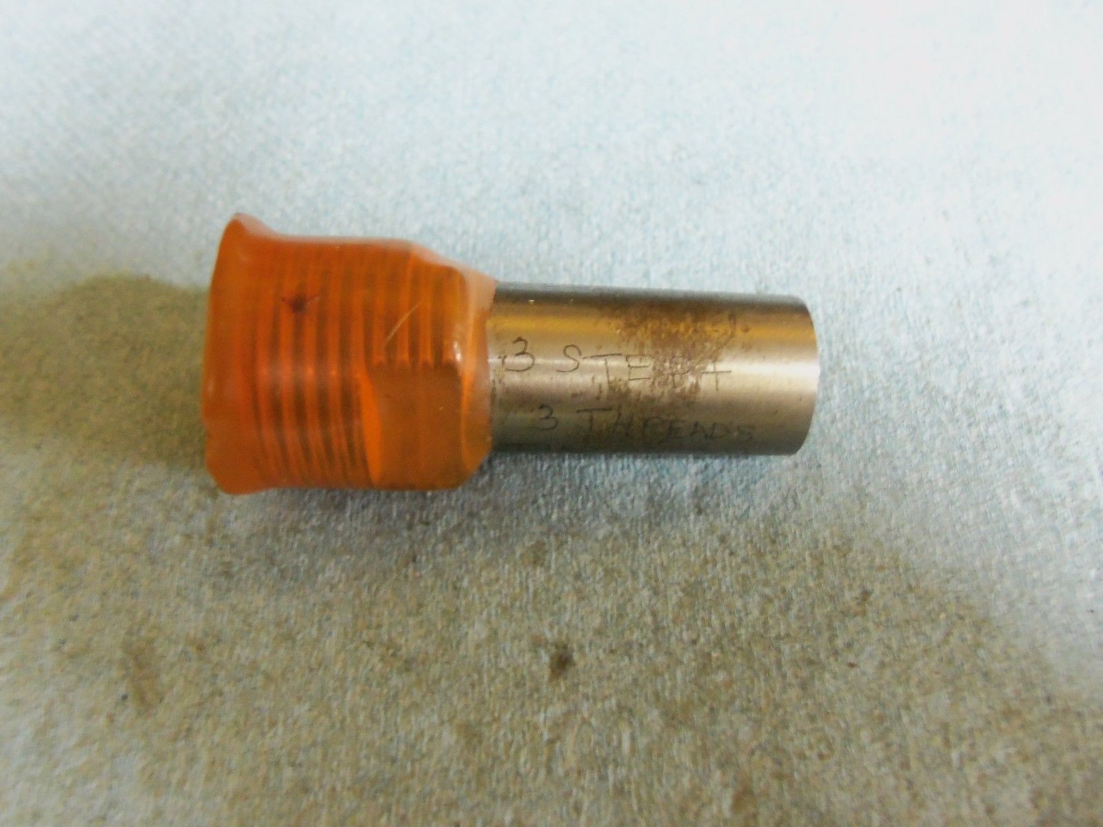 1 2 14 NPTF L1 3 STEP PLUS 3 THREADS PIPE THREAD PLUG GAGE MACHINE SHOP