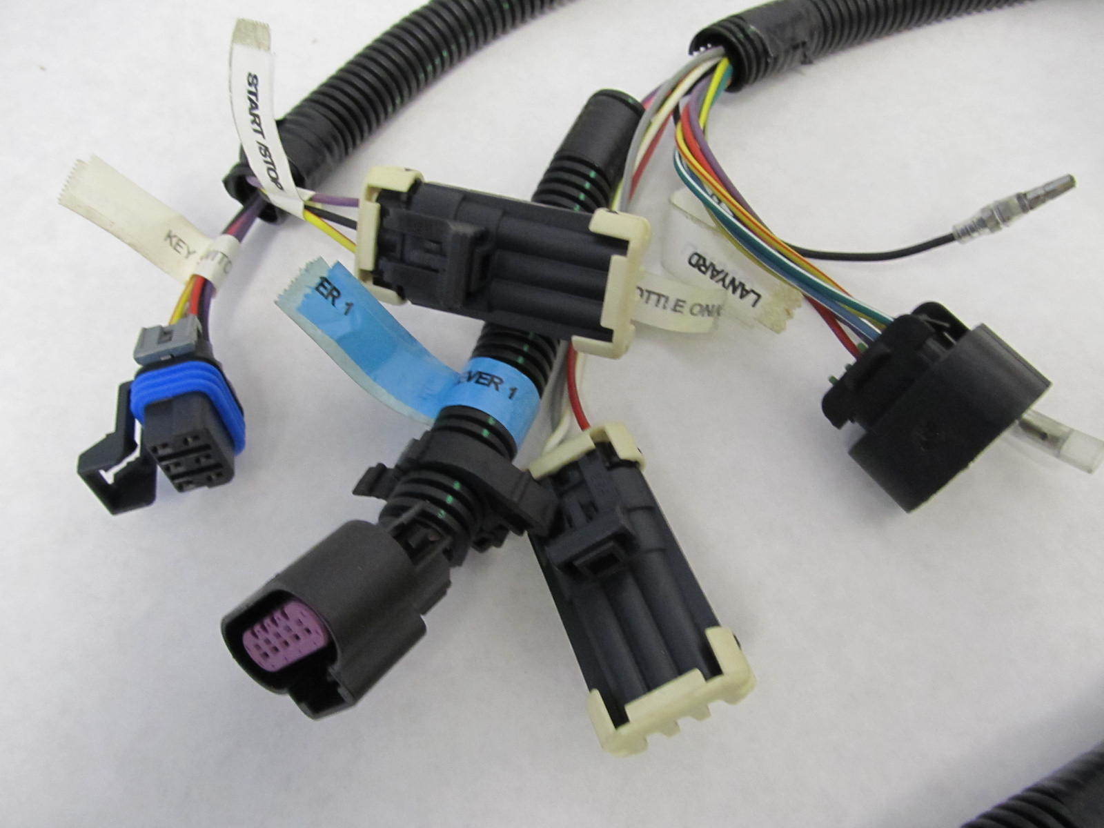 84 893377k03 893377a03 Mercury Mercruiser Dts Command Module Harness Green Bay Propeller