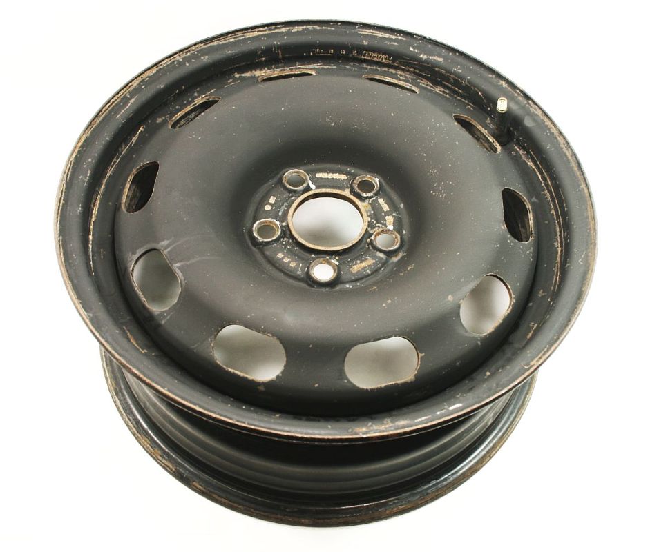15" x 6" Steel Wheel Rim 5x100 99-05 VW Golf GTI MK4 Jetta - 1J0 601 ...