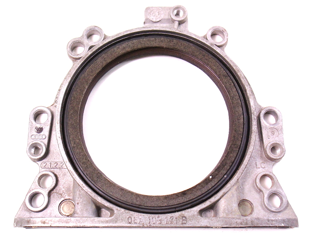 Crank Plate Cover Seal 2.0 1.8T VW Jetta Golf Passat Audi A4 MK4 - 06A ...
