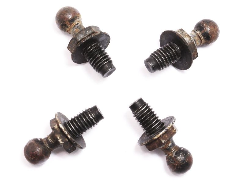 Hatch Strut Support Ball Socket Brackets 98-05 VW New Beetle - Genuine ...