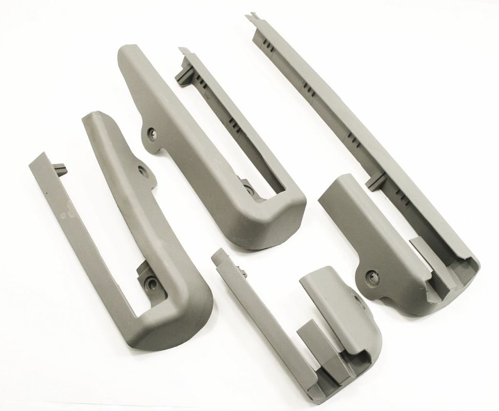 LH Seat Track Trim Cover 02-08 Audi A4 B6 B7 Gray Grey - Genuine ...