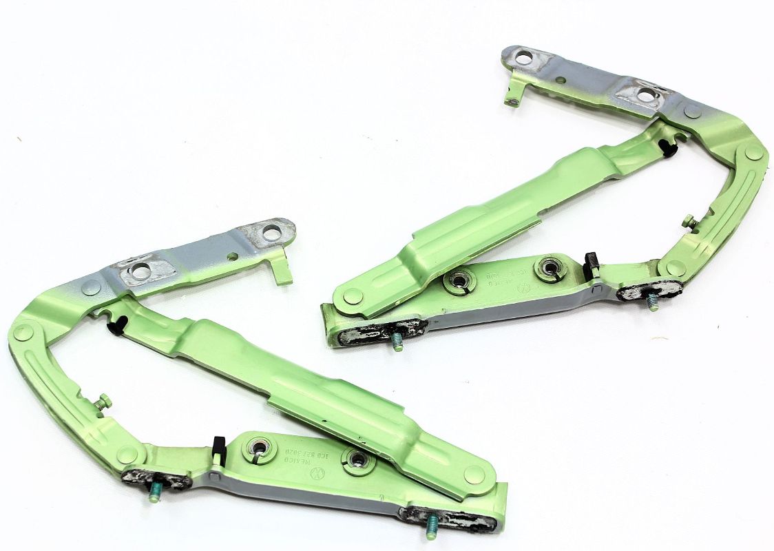 Trunk Hatch Hinges Pair 98-05 VW Beetle - LG6V Cyber Green - 1C0 827 ...