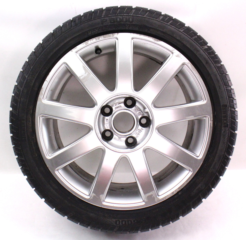 Full Size Spare Alloy Wheel Rim & Tire 17" 5x112 Audi A4 A6 - 8D0 601 ...