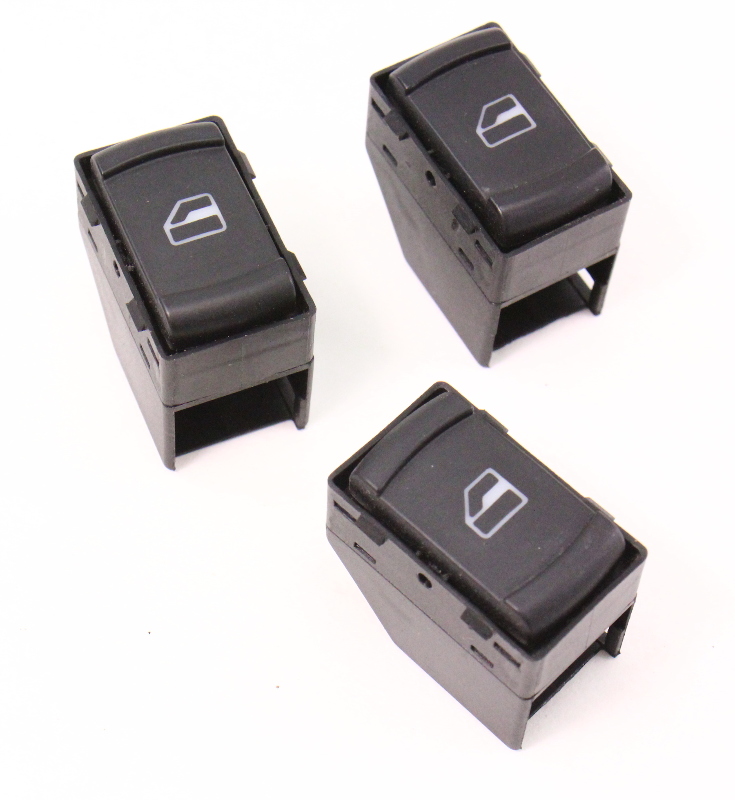 Set Of 3 Genuine VW Window Switch Button VW Jetta Golf GTI Passat - 1J0 ...