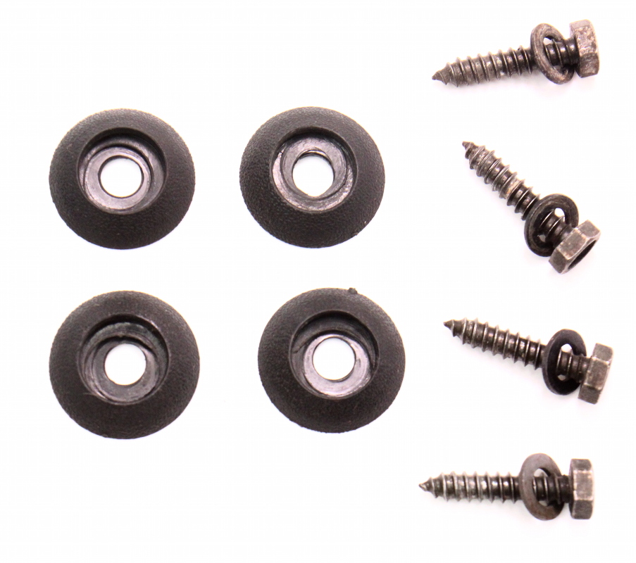 Dash Mount Bolts Screws & Caps VW Rabbit Cabriolet Convertible MK1 ...