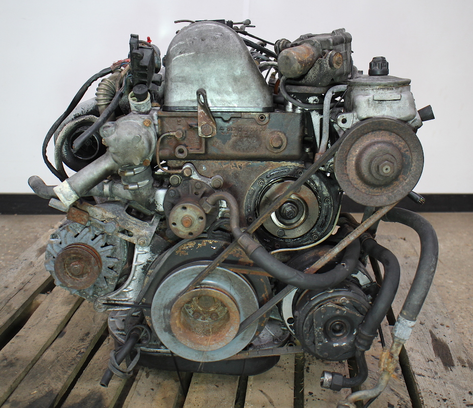 OM617 951 Mercedes Turbo Diesel Complete Engine Long Block W126 W123 ...