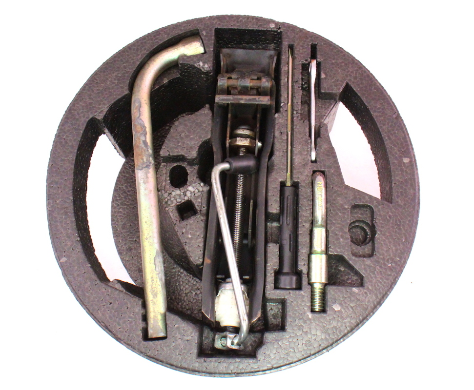 Spare Tire Trunk Tool Kit Jack Lug Wrench 93-99 Jetta Golf GTI Mk3 ...